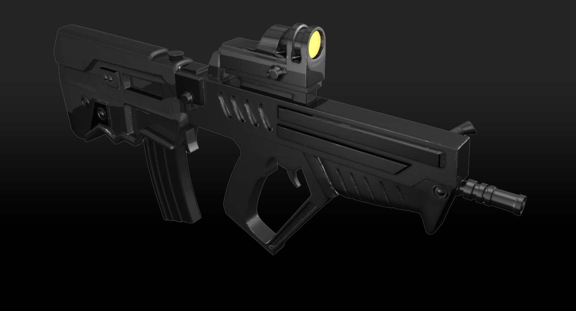 Fort-221 Assault Rifle Fbx