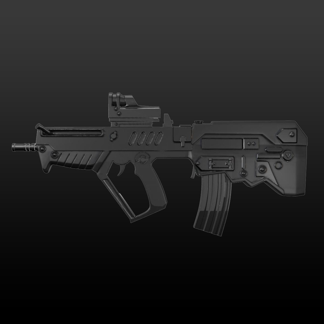 Fort-221 Assault Rifle Fbx