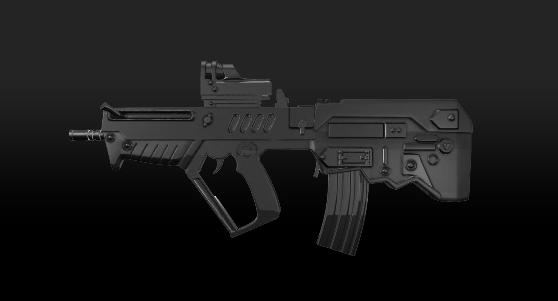 Fort-221 Assault Rifle Fbx