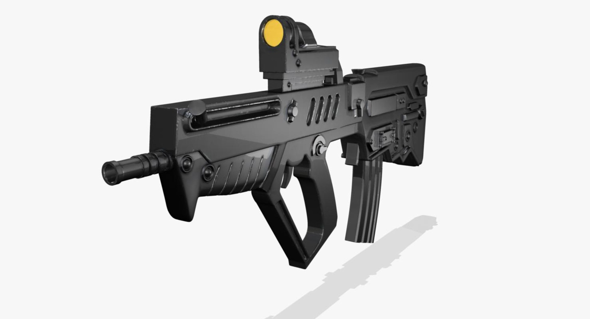 Fort-221 Assault Rifle Fbx