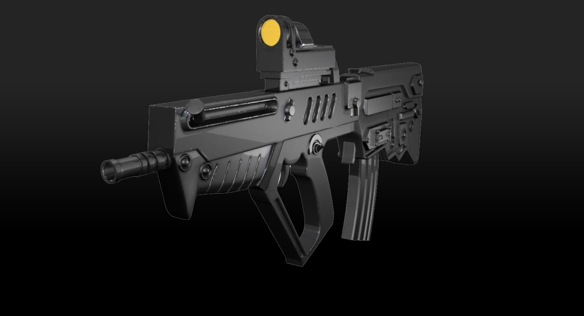 Fort-221 Assault Rifle Fbx