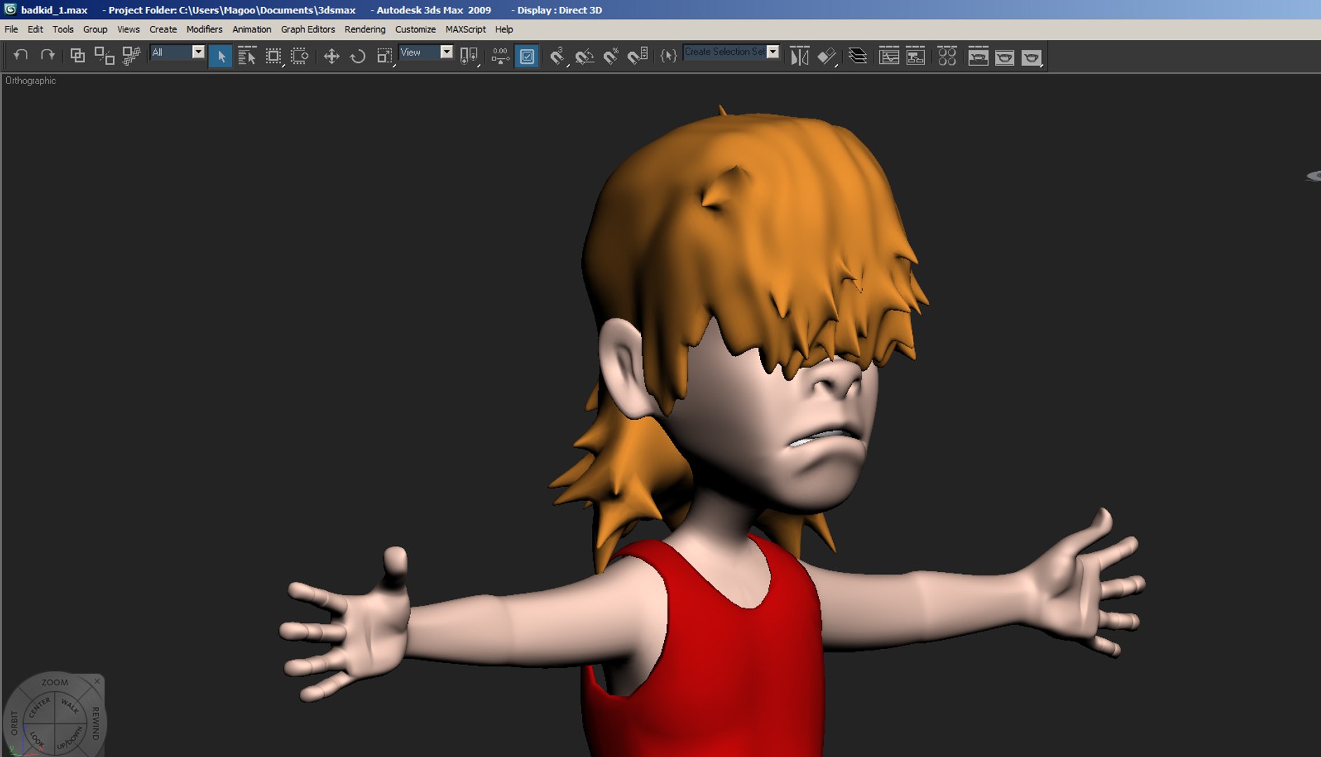 3D Metalhead Kid - TurboSquid 1153149