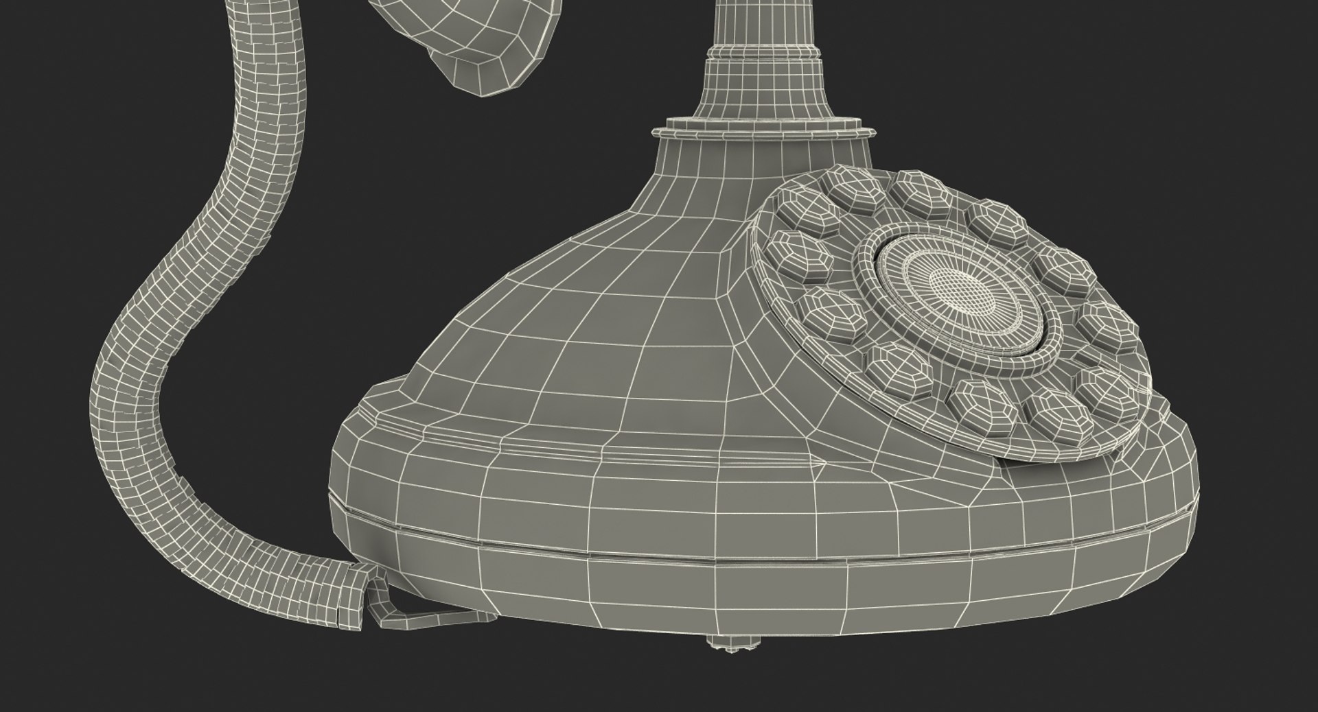 3D rotary phones - TurboSquid 1387940