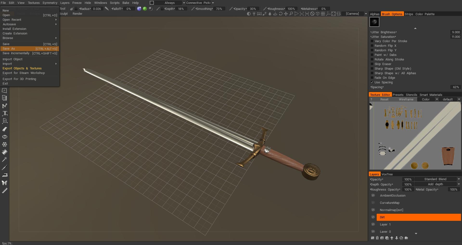 Sword 3D Model - TurboSquid 1304761