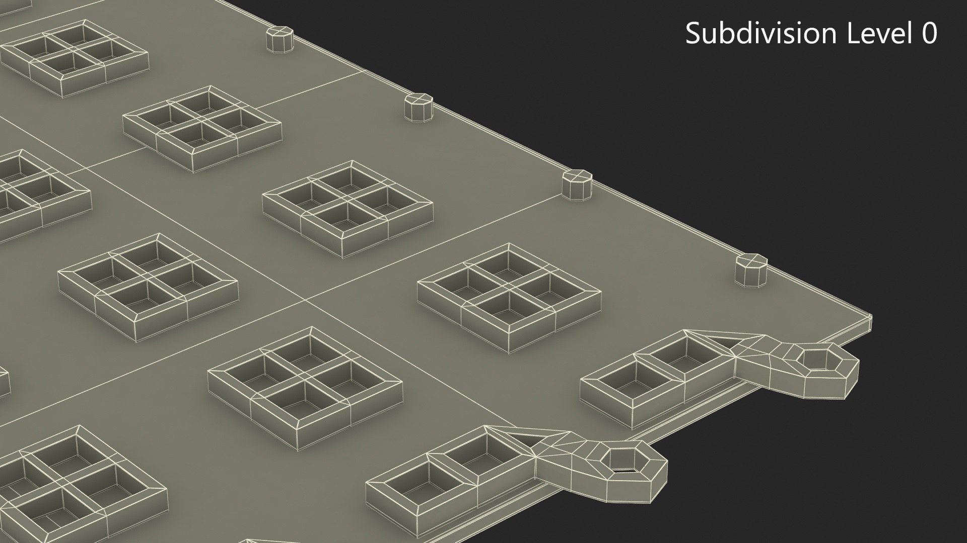 Connectable Gym Floor Mat Orange Model - TurboSquid 2234901