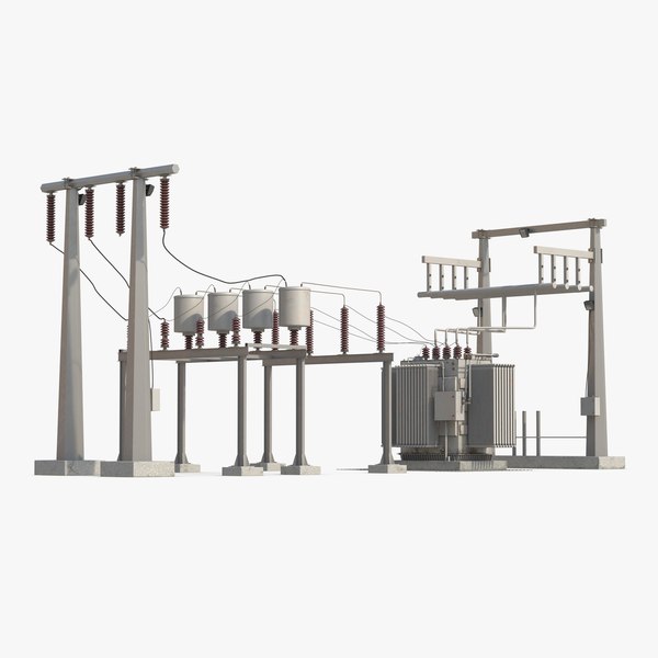 3D overload distribution power transformer - TurboSquid 1306764