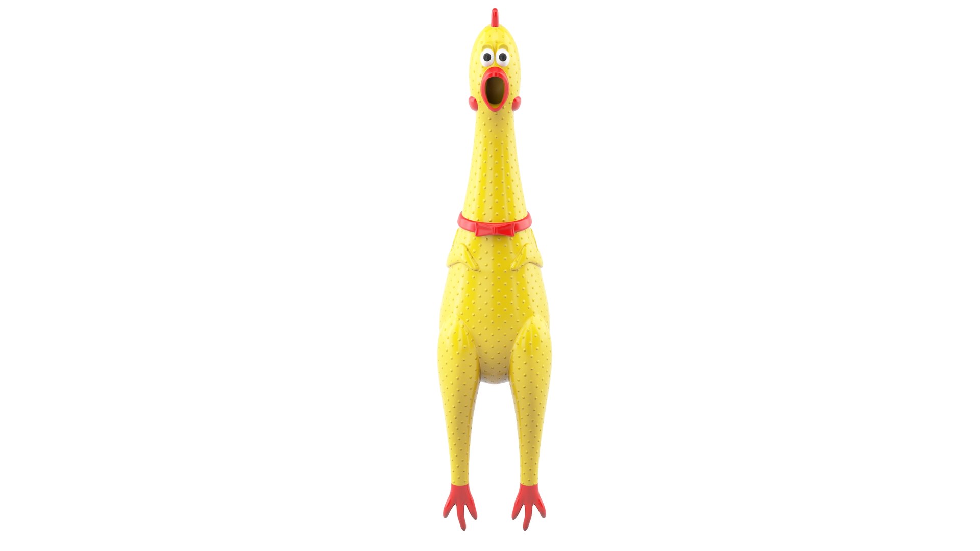 3D Screaming Rubber Chicken Toy Model - TurboSquid 2071072