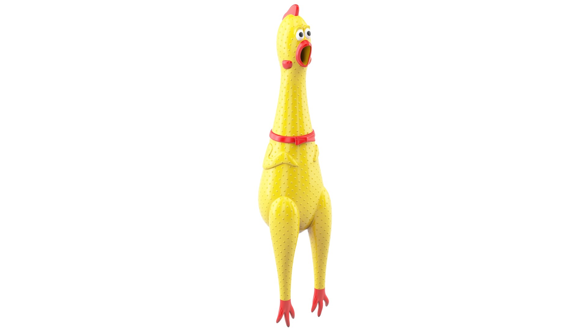 3D Screaming Rubber Chicken Toy Model - TurboSquid 2071072