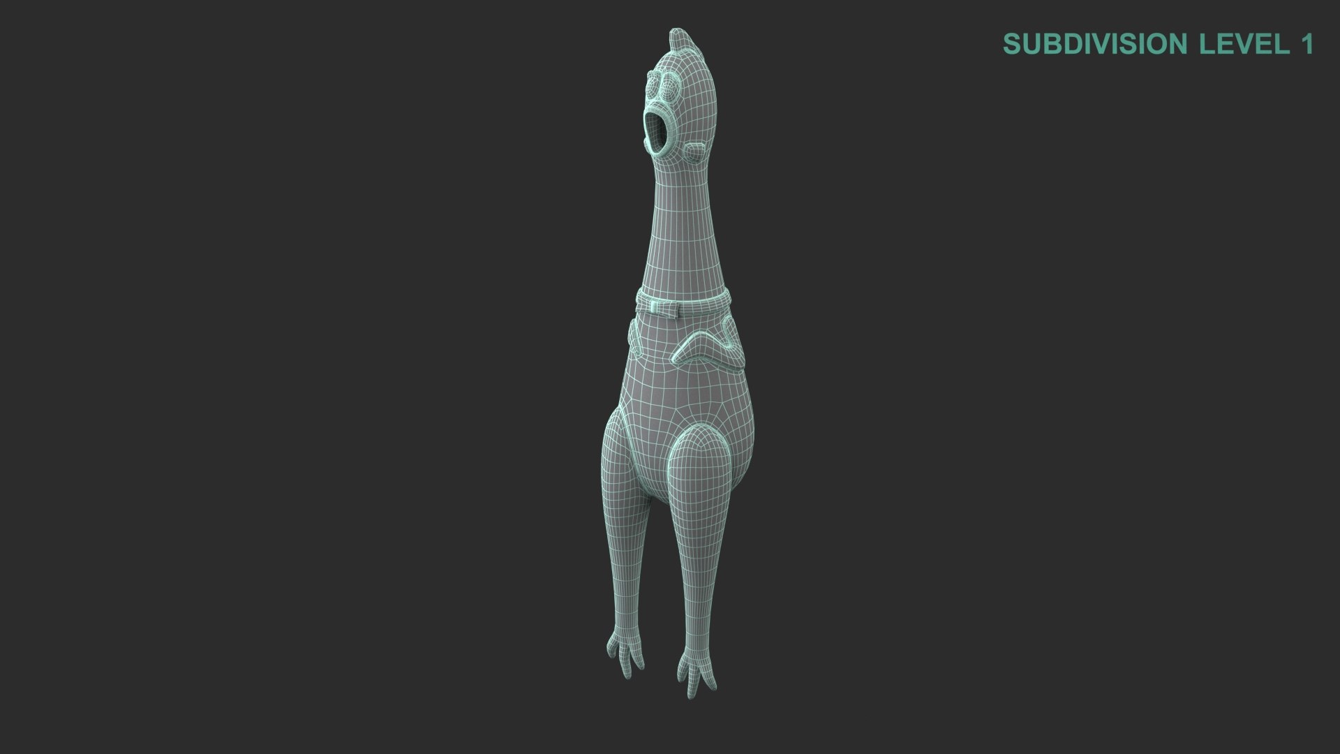 3D Screaming Rubber Chicken Toy Model - TurboSquid 2071072