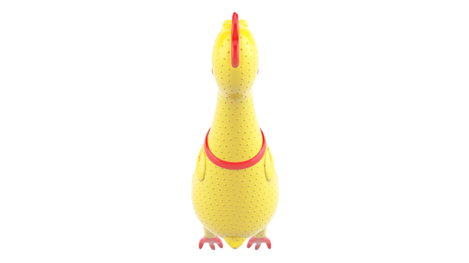 3D Screaming Rubber Chicken Toy Model - TurboSquid 2071072
