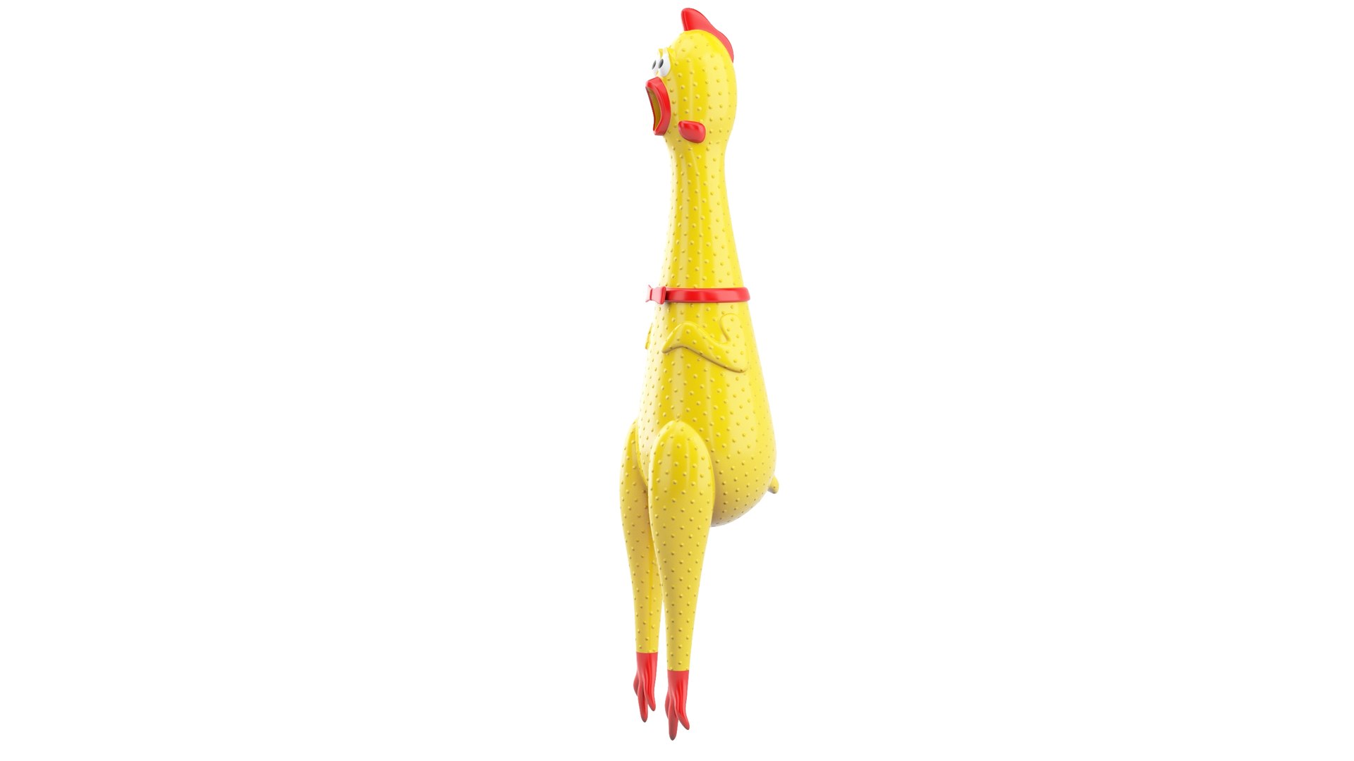 3D Screaming Rubber Chicken Toy Model - TurboSquid 2071072