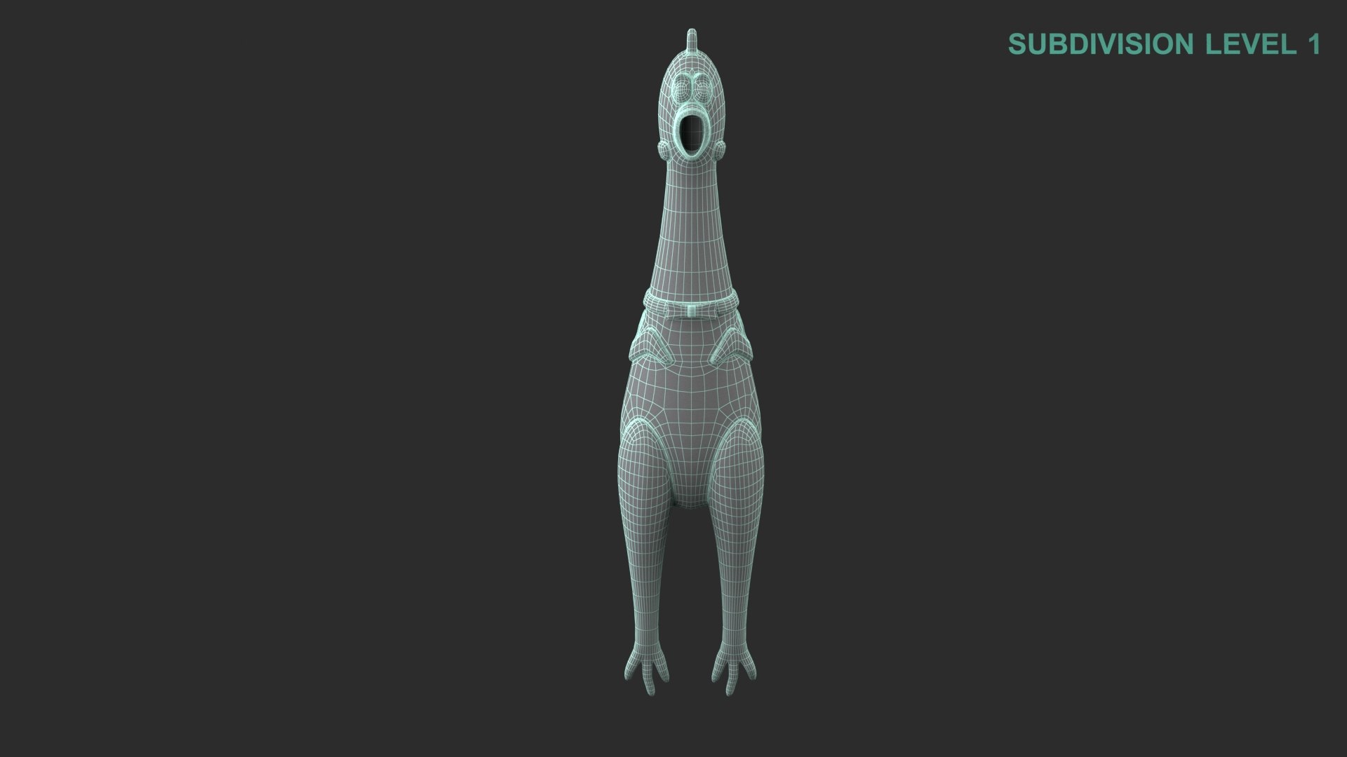 3D Screaming Rubber Chicken Toy Model - TurboSquid 2071072