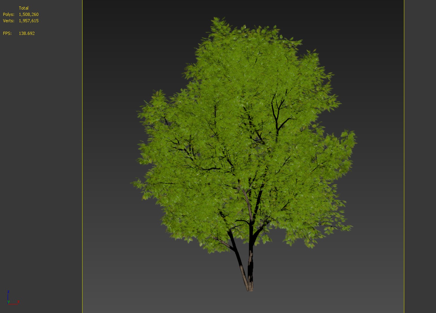 Summit Green Ash 3 3D Model - TurboSquid 1956698