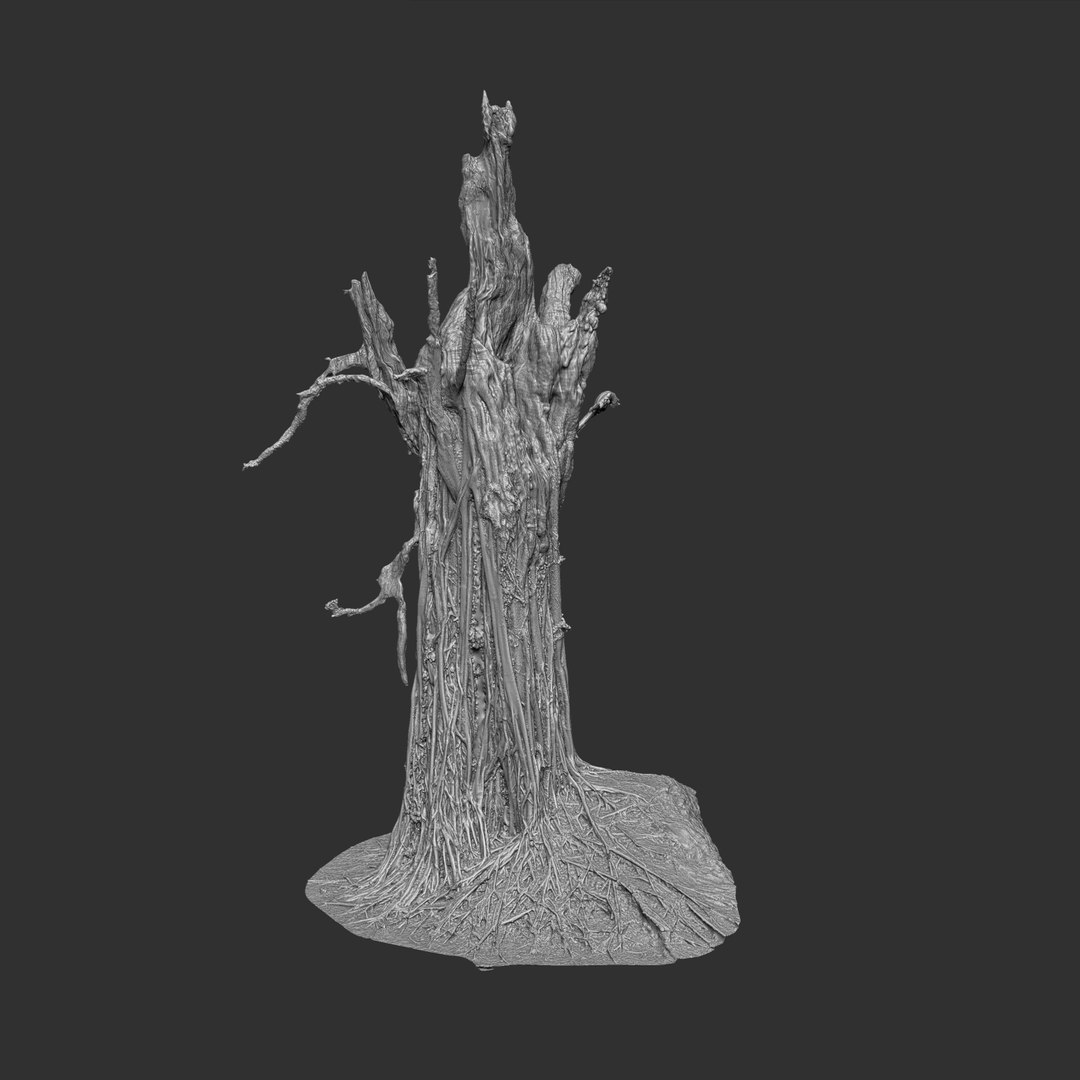 3d Jungle Tree 16k Model