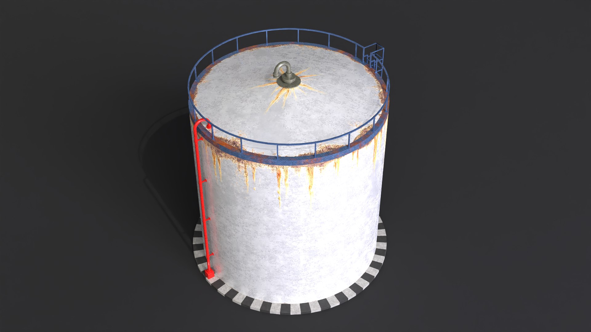 3D PBR Lowpoly Crude Oil - Oil Tank Game Ready Asset model - TurboSquid ...