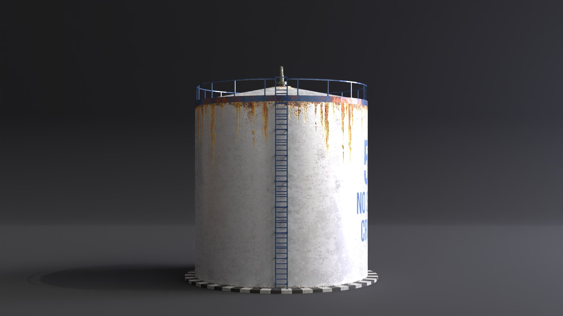 3D PBR Lowpoly Crude Oil - Oil Tank Game Ready Asset model - TurboSquid ...