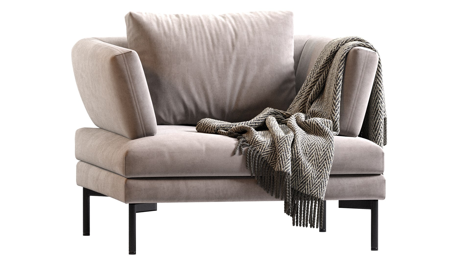 Bonaldo Aliante Armchair 3D - TurboSquid 2037773