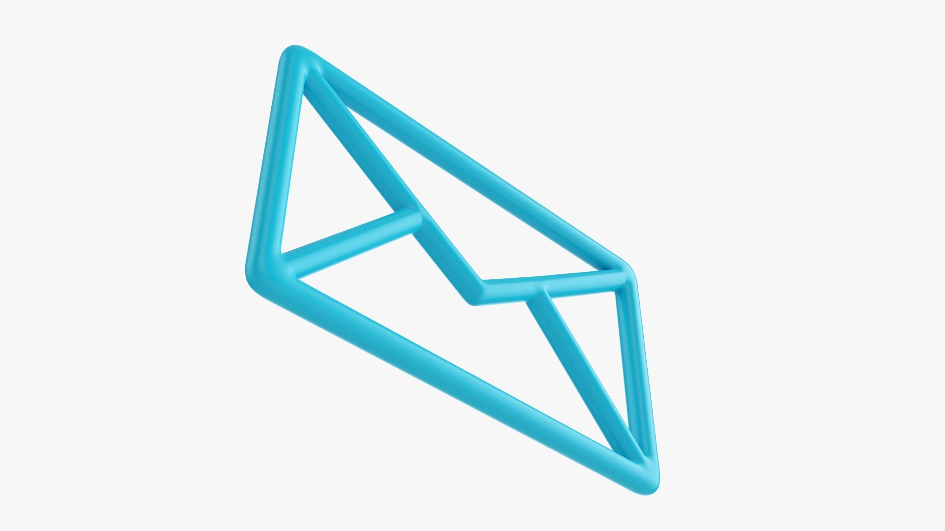 Mail Symbol Concept 3D Model - TurboSquid 1808966