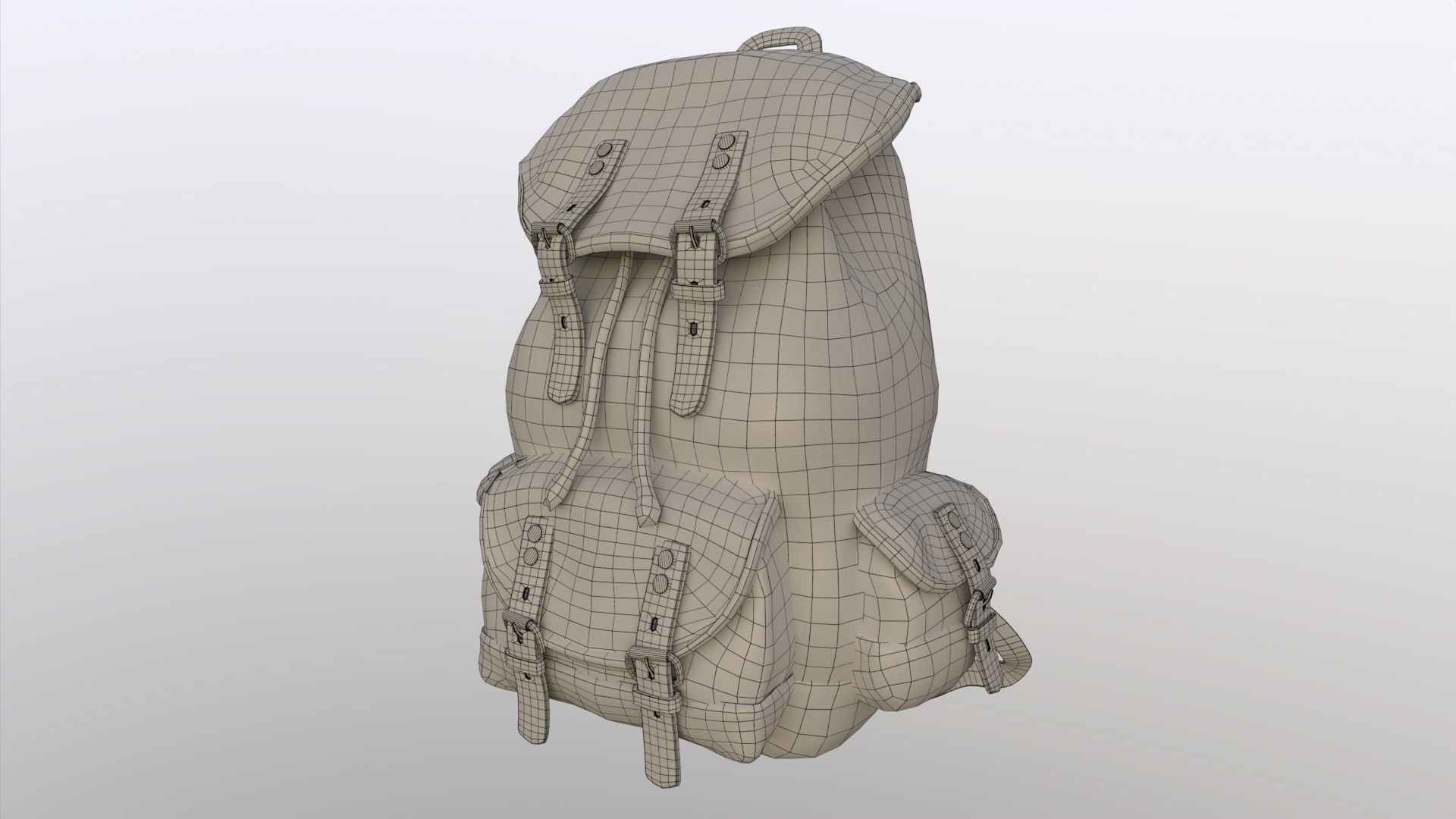 3D Model Leather Bag - TurboSquid 2019182