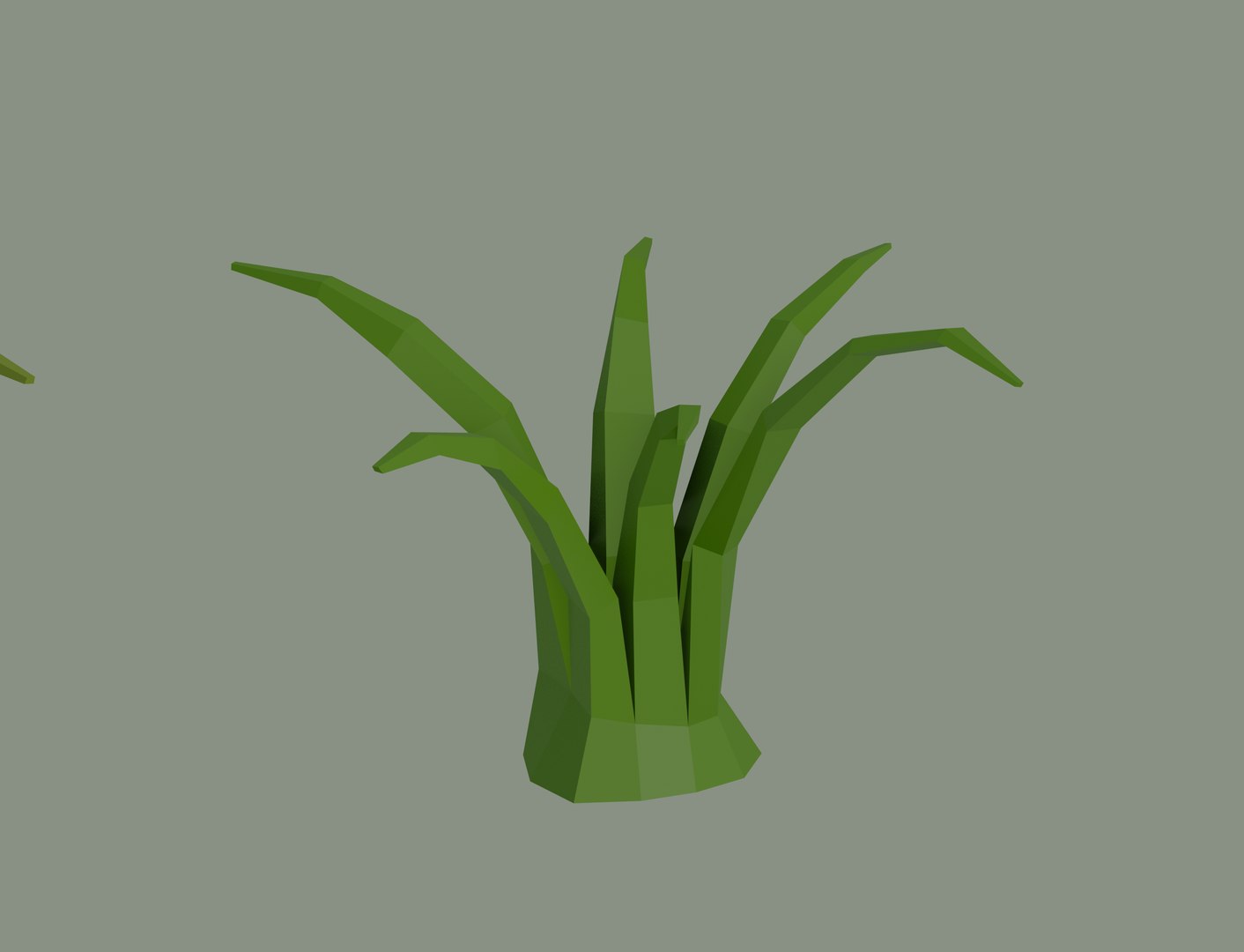 3D Grass Low Poly - TurboSquid 2058094