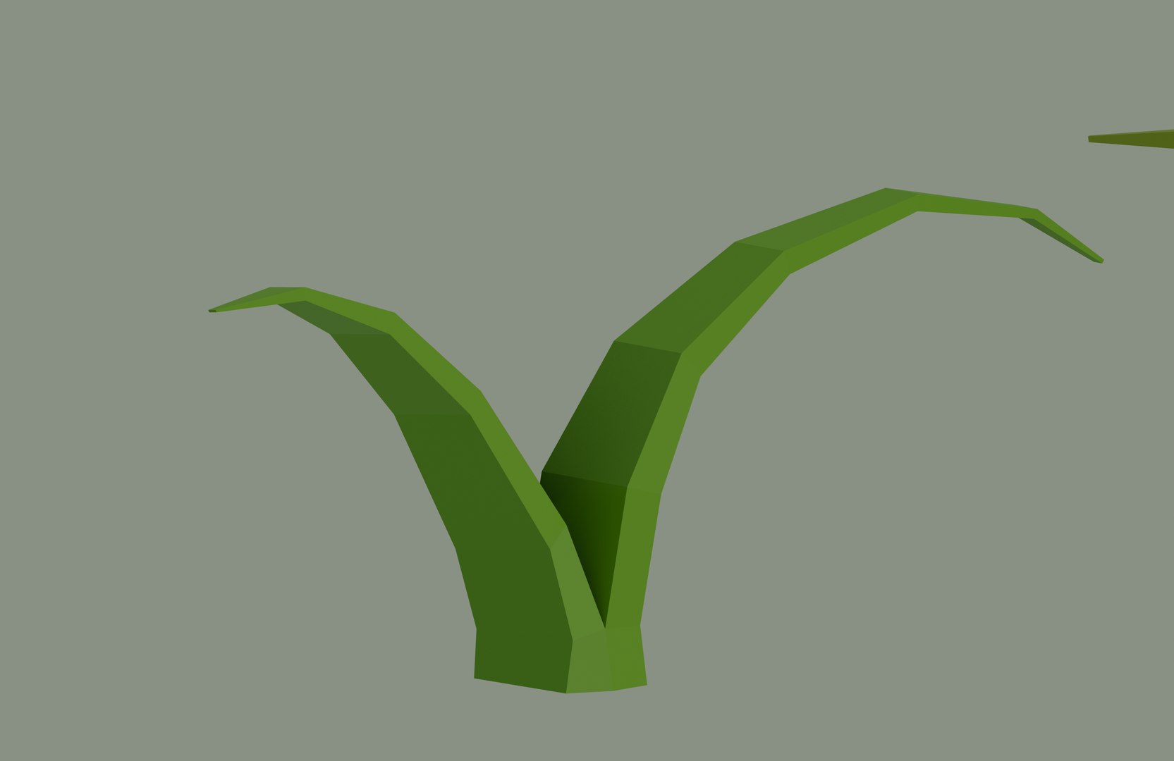 3D Grass Low Poly - TurboSquid 2058094