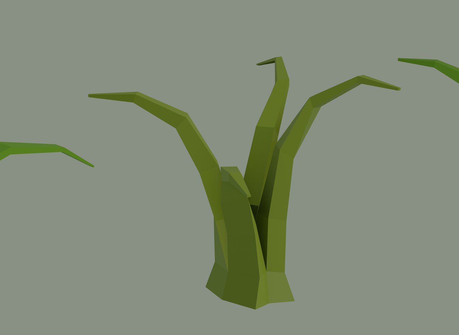 3D Grass Low Poly - TurboSquid 2058094