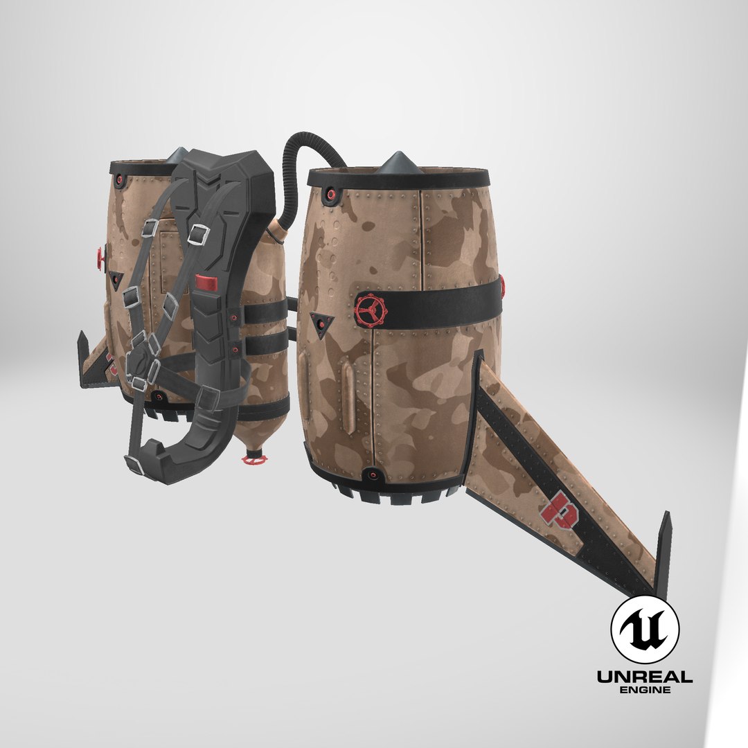 Jetpack 11 I 3D Model - TurboSquid 2291152