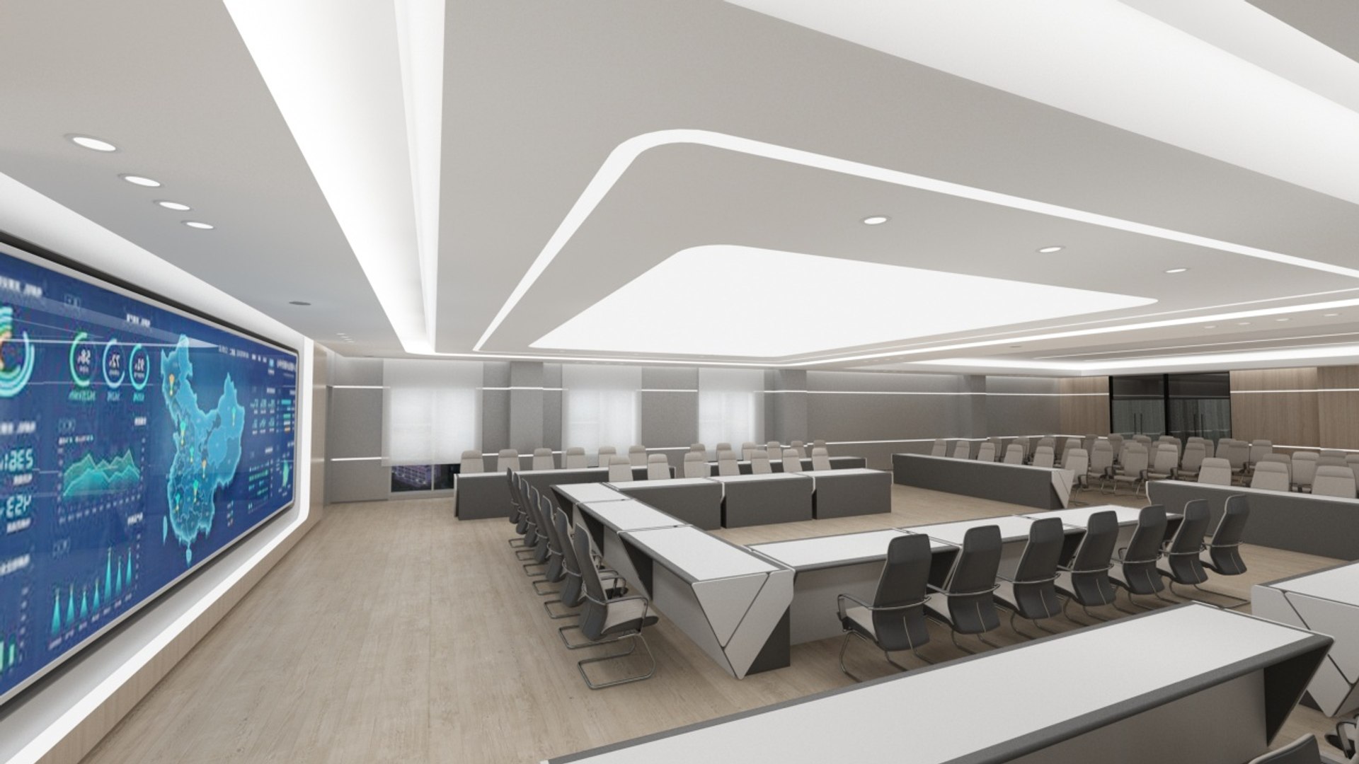 Command Center 1 3D Model - TurboSquid 2102595