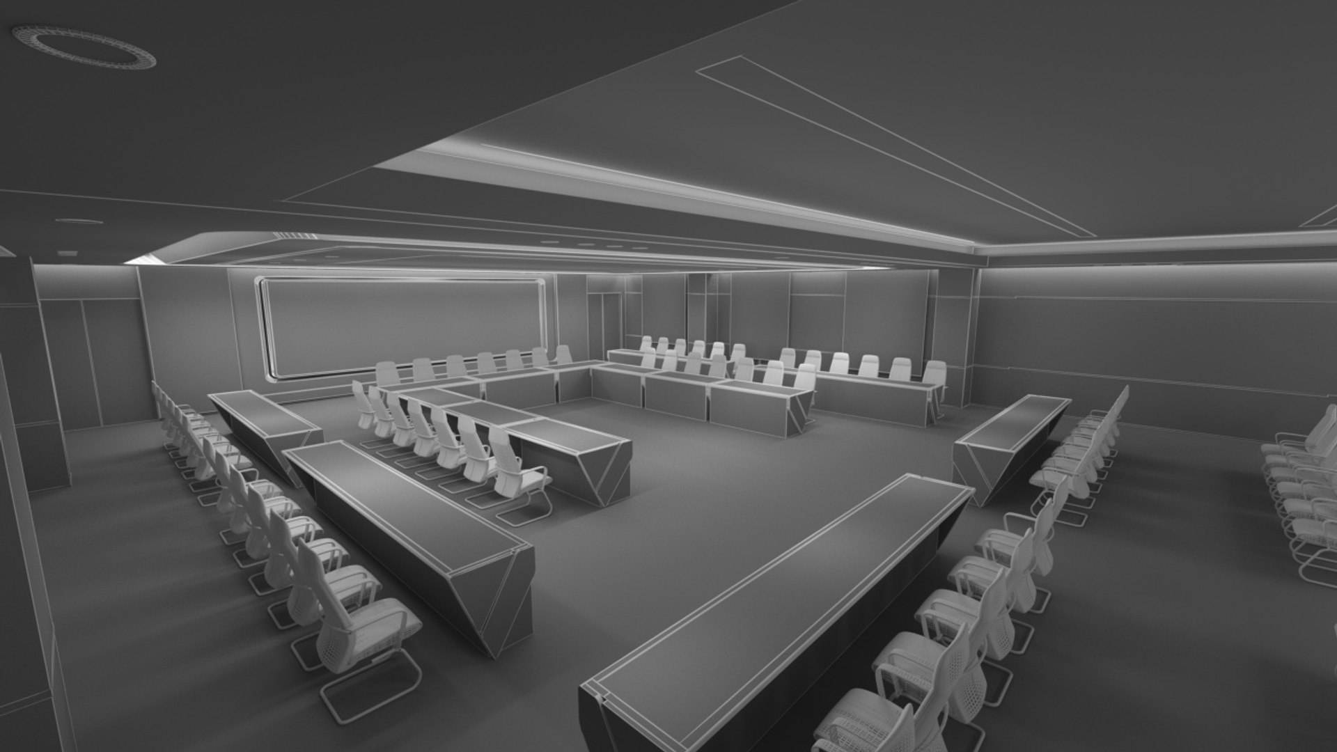 Command Center 1 3D Model - TurboSquid 2102595