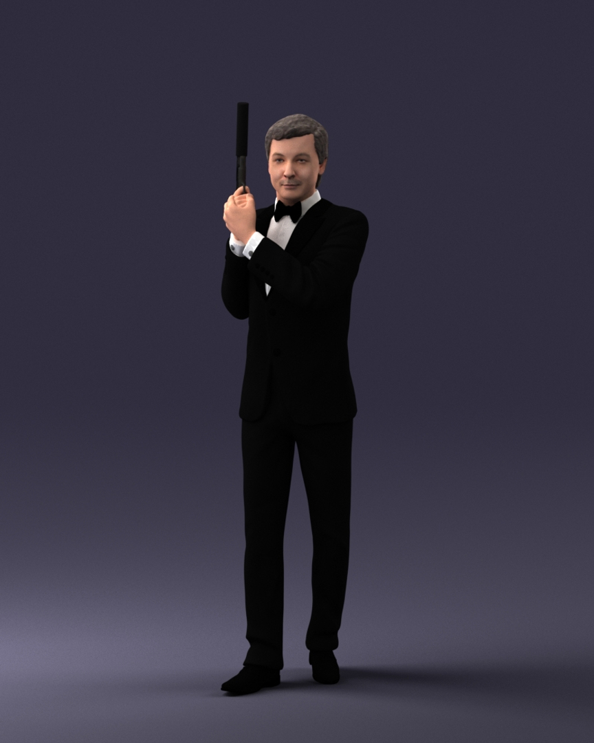 3D Agent Secret - TurboSquid 1475329