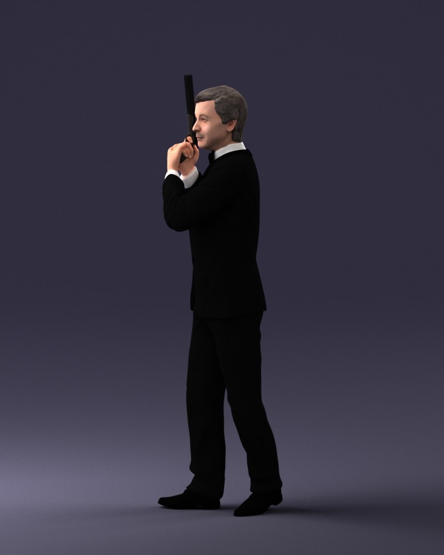 3D Agent Secret - TurboSquid 1475329