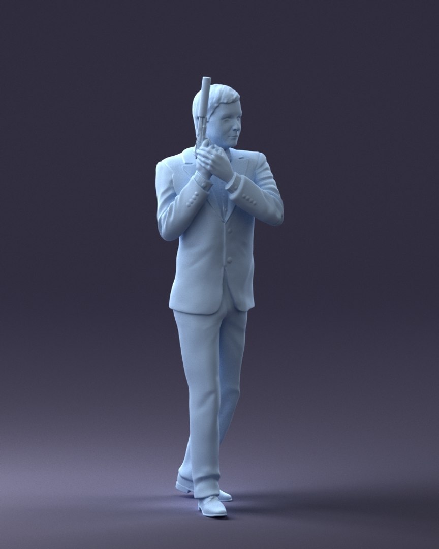 3D Agent Secret - TurboSquid 1475329