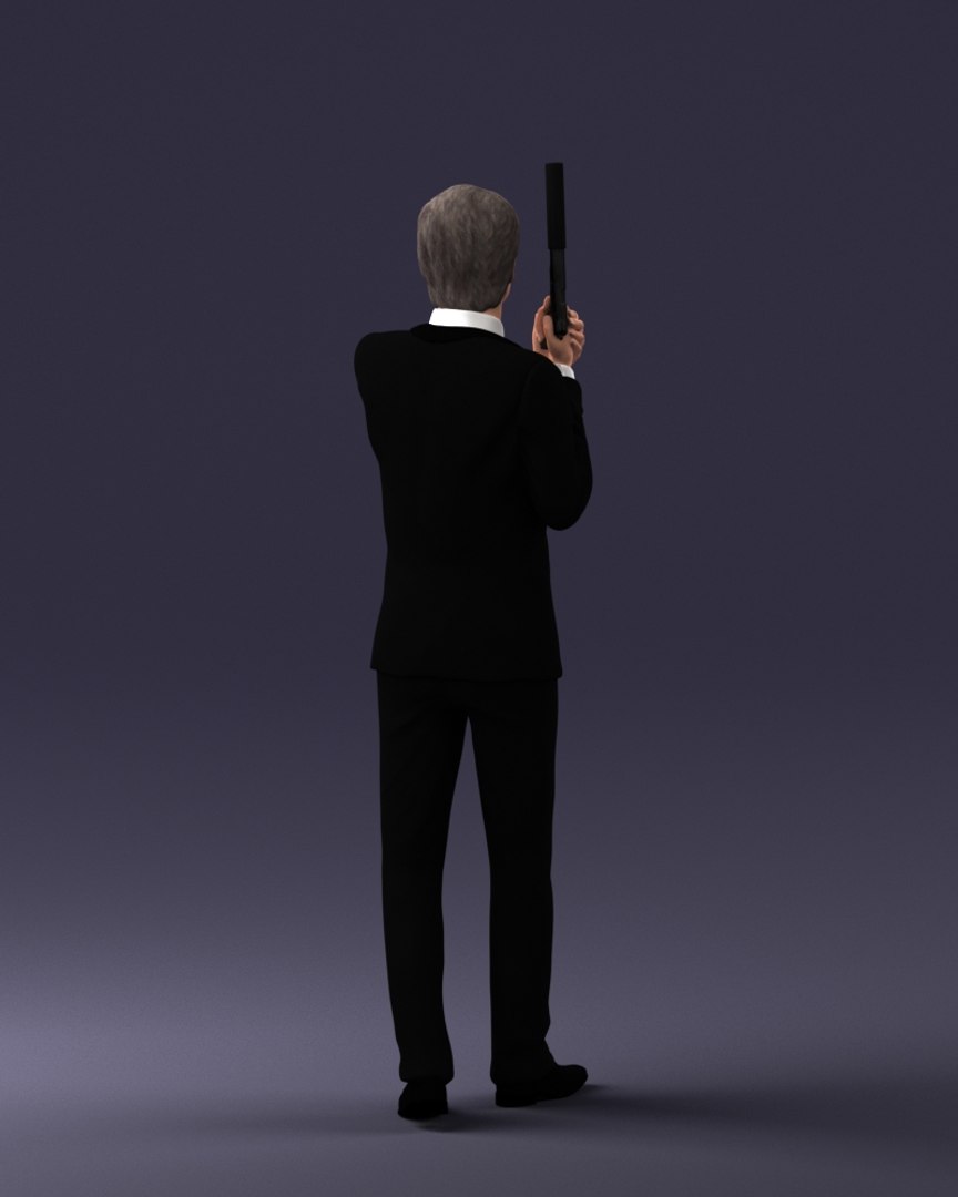 3D Agent Secret - TurboSquid 1475329