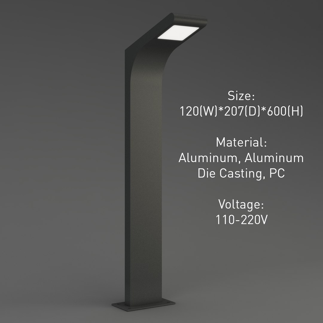 Outdoor Lighting Lamp Royalux 3d Model