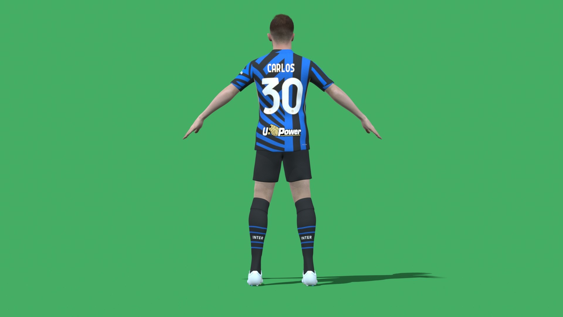 3D Rigged Carlos Augusto Inter Milan 2025 3D Model - TurboSquid 2369418