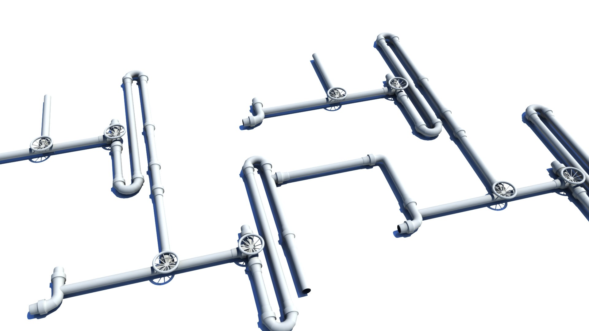3d Pipe Model