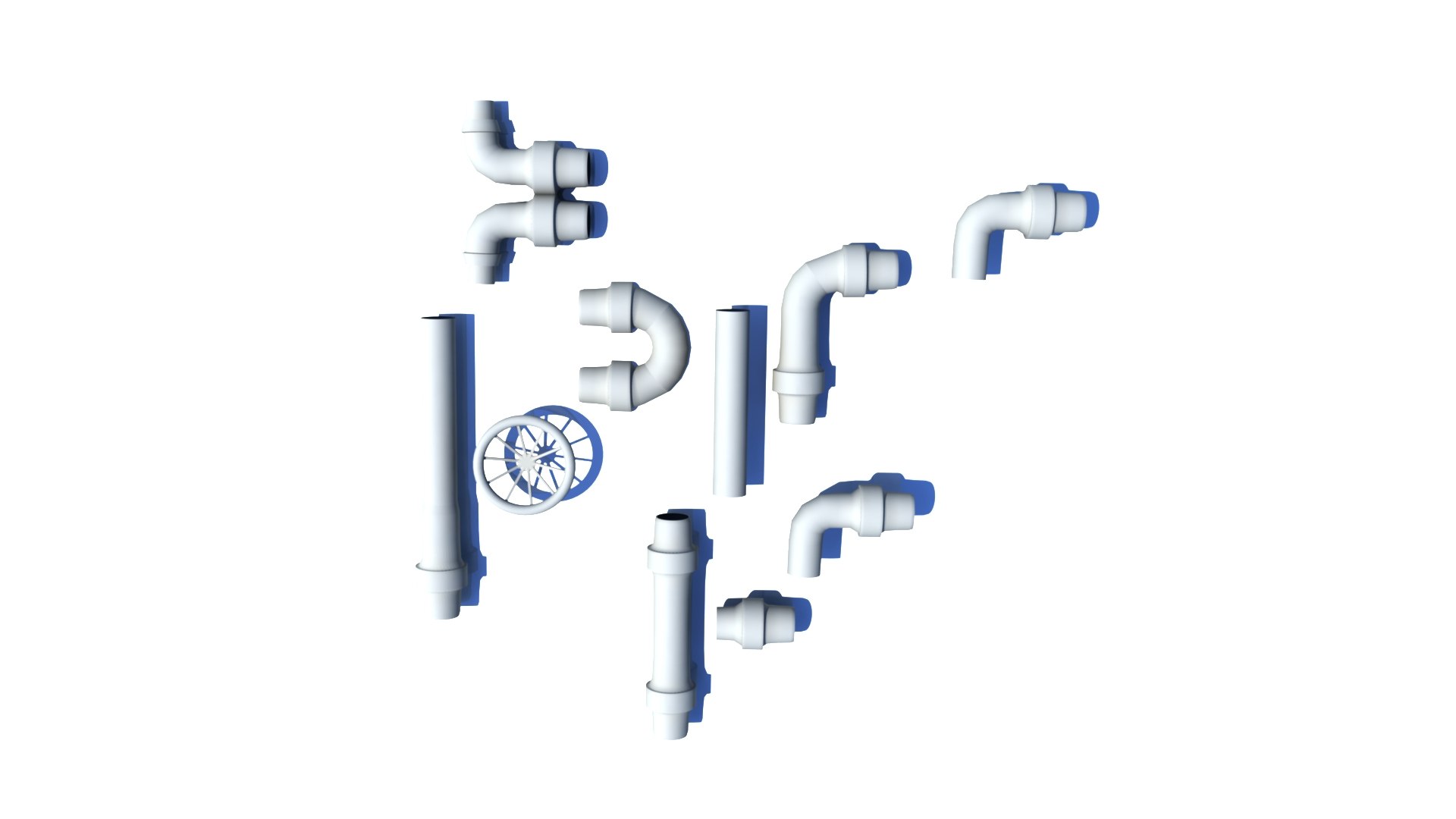 3d Pipe Model