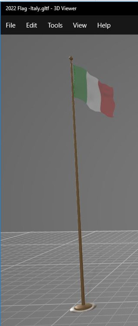 3D Italy Flag - TurboSquid 1906744