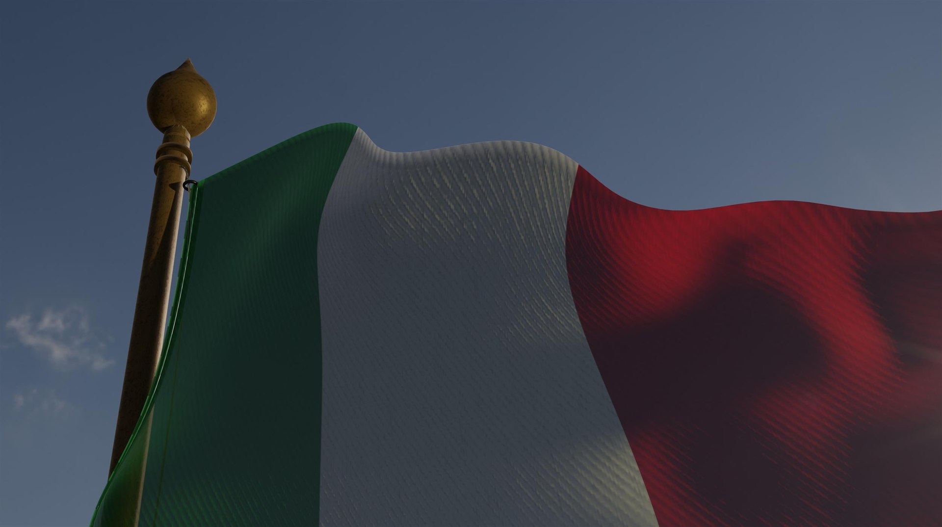 3D Italy Flag - TurboSquid 1906744