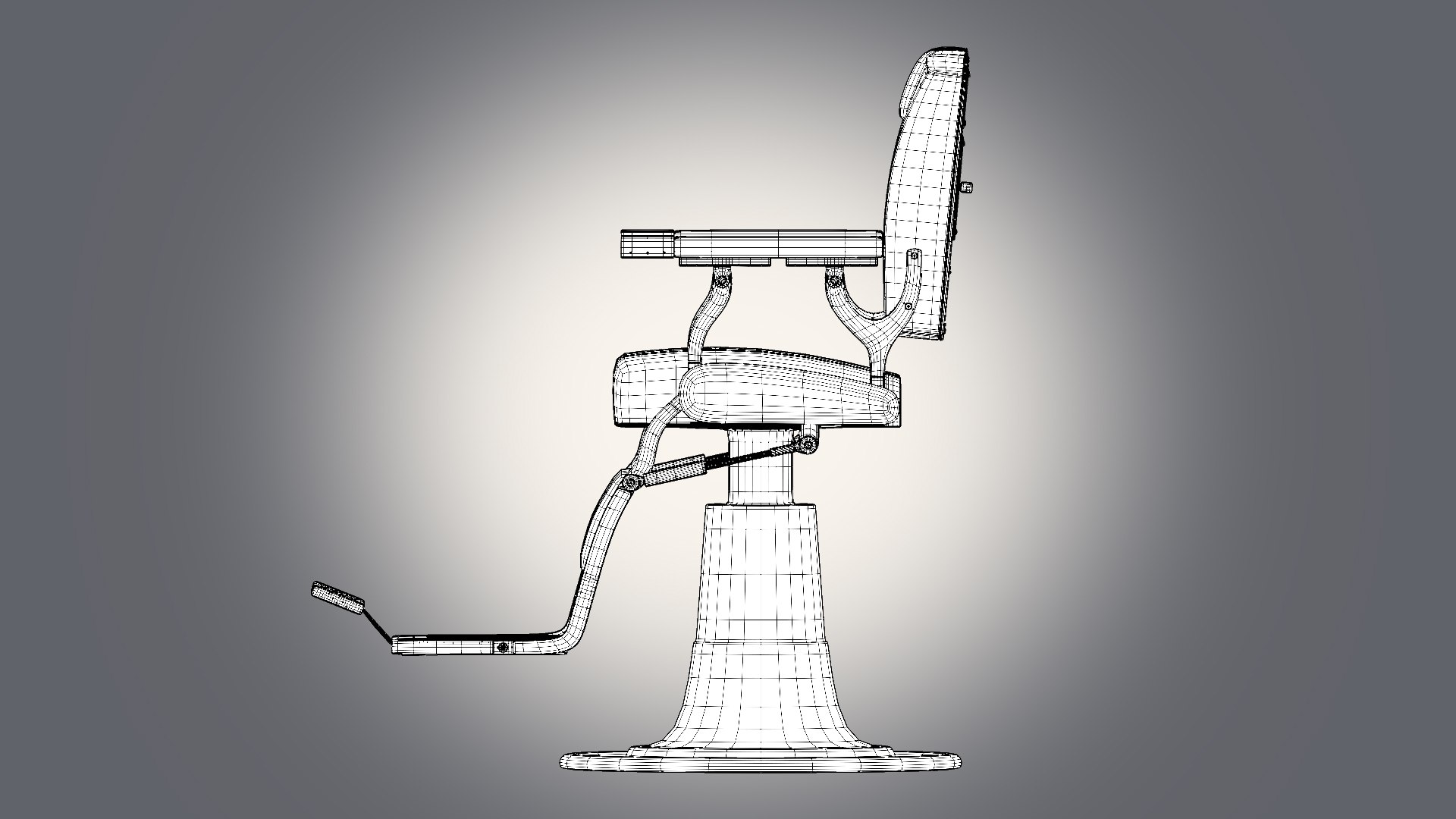 3D Barbor Chair model - TurboSquid 1959966