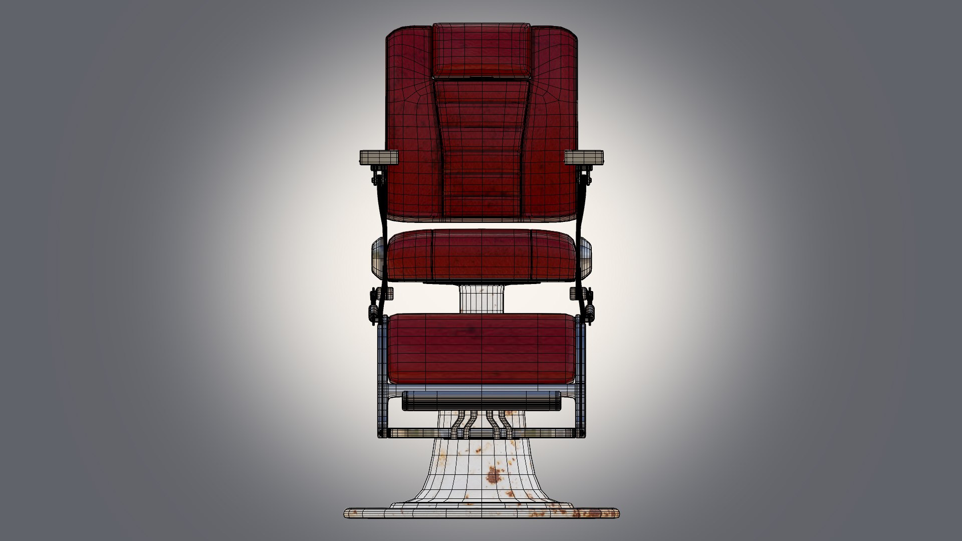 3D Barbor Chair model - TurboSquid 1959966