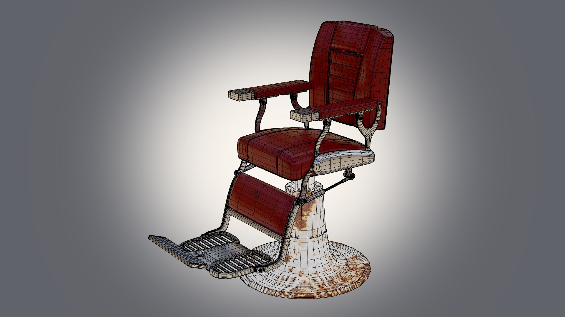 3D Barbor Chair model - TurboSquid 1959966