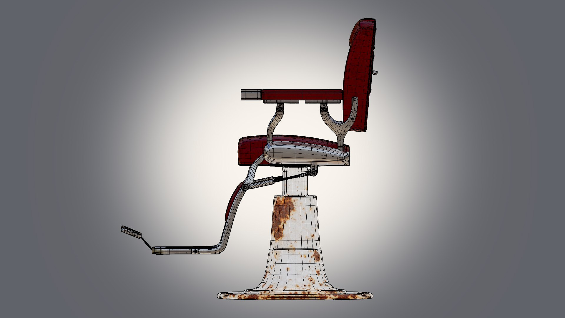 3D Barbor Chair model - TurboSquid 1959966