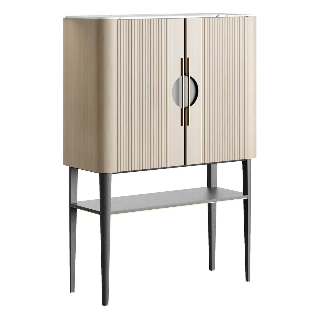 Frato TAIPEI Cabinet 3D Model - TurboSquid 1986311