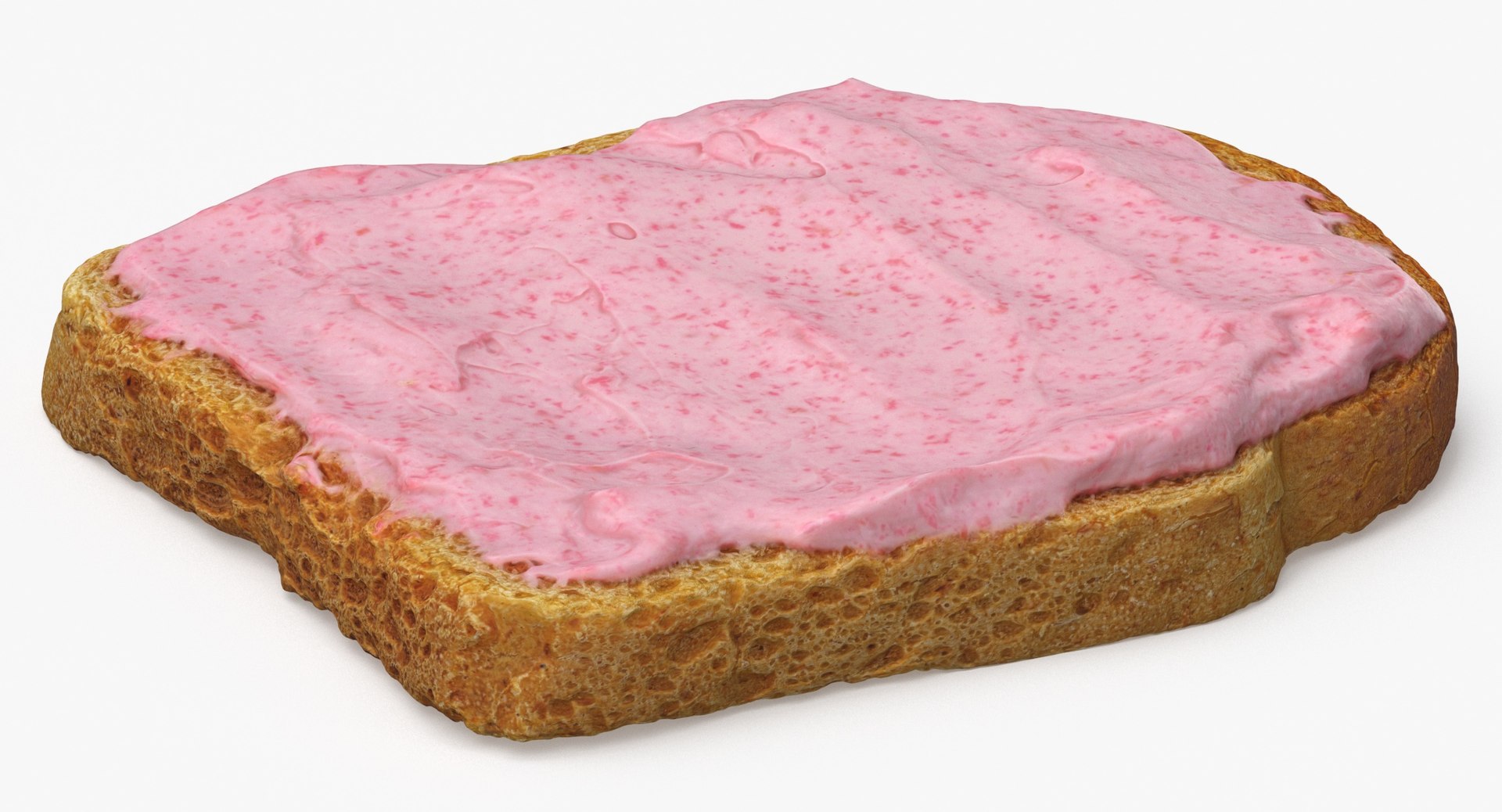 3D Toast With Caviar 01 Model - TurboSquid 2056131