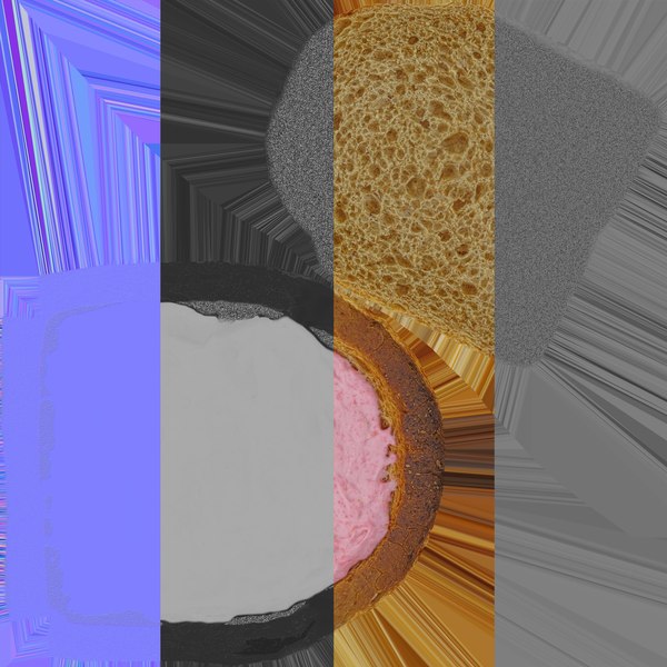 modelo 3d Toast with Caviar 01 - TurboSquid 2056131