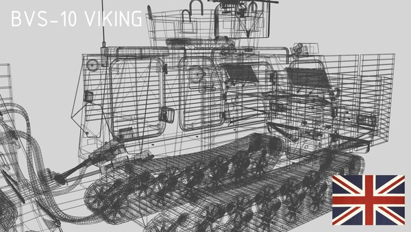 armoured viking 3d max