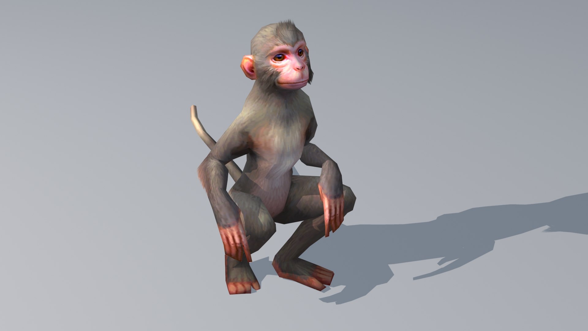 Animated Monkey 3D - TurboSquid 2207952