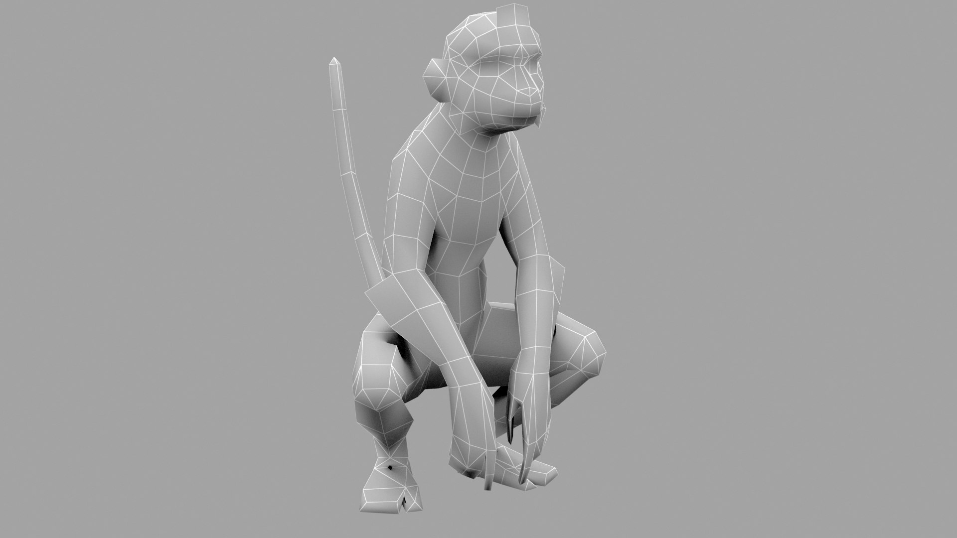 Animated Monkey 3D - TurboSquid 2207952