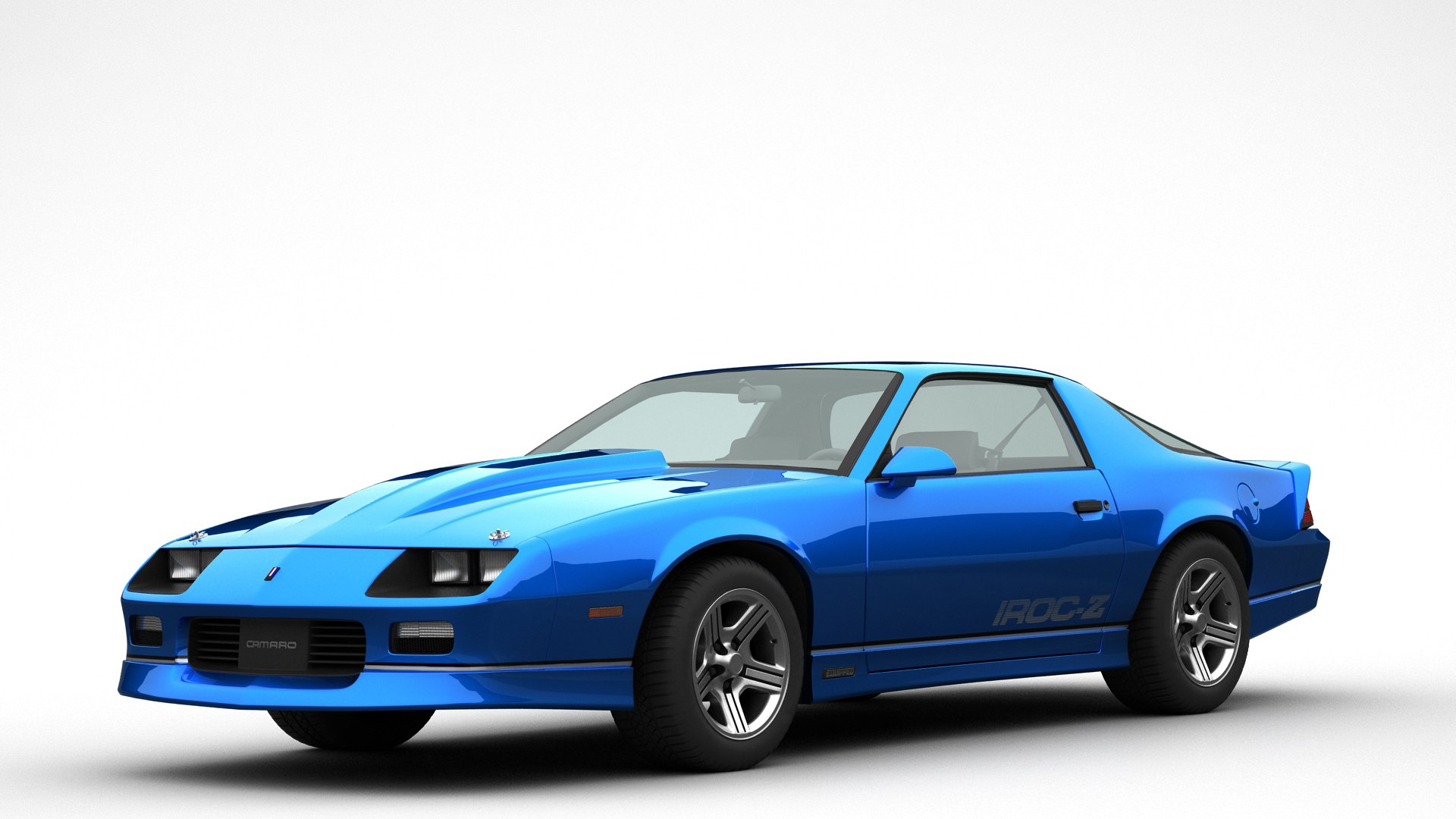 Chevrolet Camaro Z28 IROC-Z 3D - TurboSquid 2010720